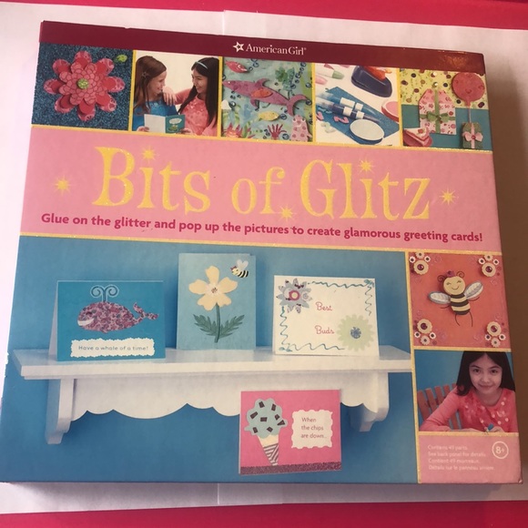 American Girl | Toys | American Girl Bits Of Glitz Craft Book New ...